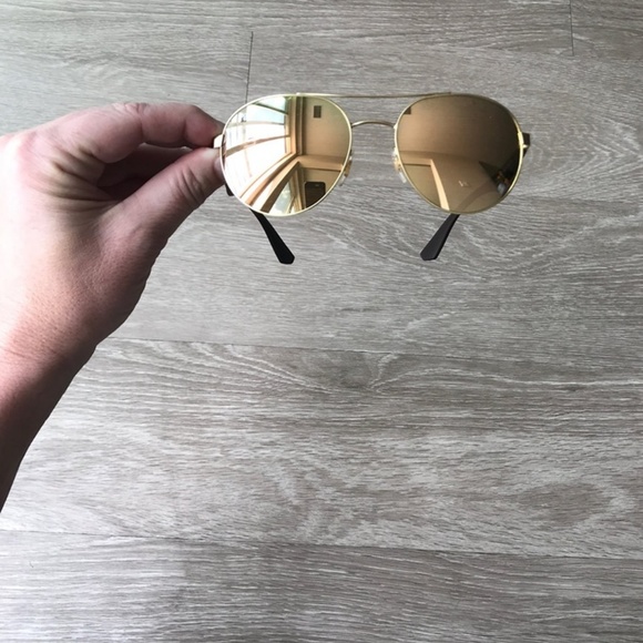 Ray-Ban | Accessories | Ray Ban Copper Mirror Sunglasses | Poshmark